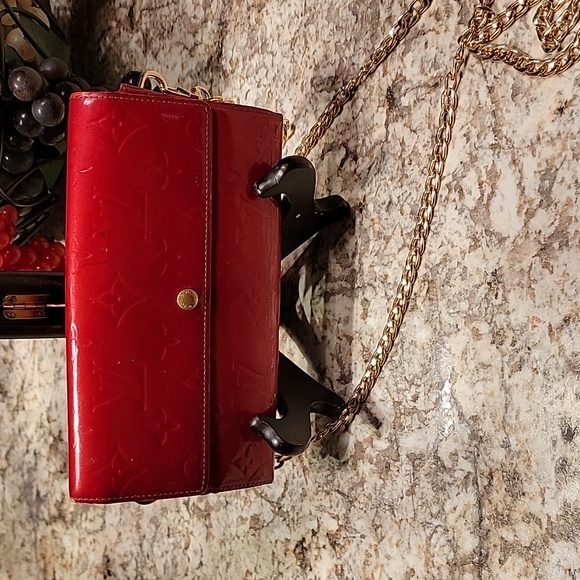 Louis Vuitton | Bags | Authentic Louis Vuitton Red Wallet | Poshmark
